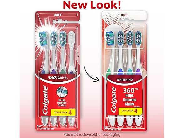 Colgate 360 Optic White Toothbrush