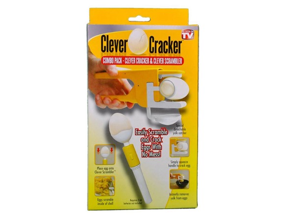 Clever Cracker and Egg Scrambler A Seen On TV