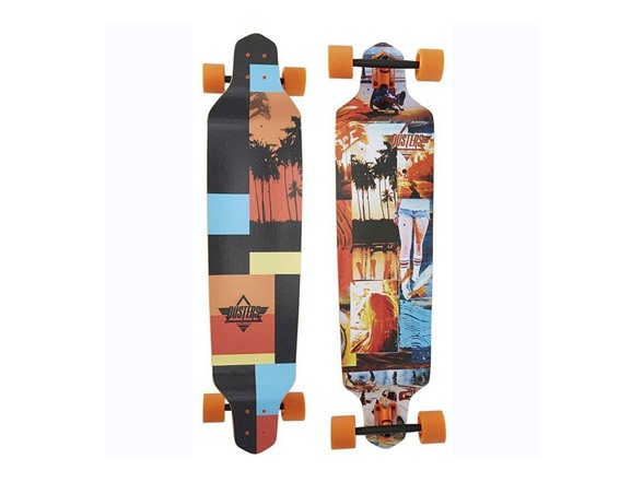 Dusters Cali Days Longboard, Multi, 41