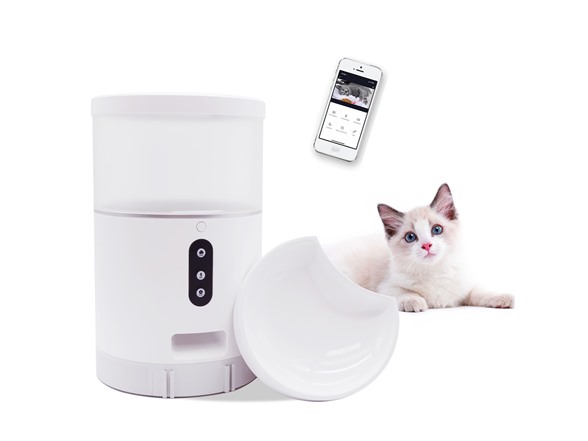 Pet Genius 4L Pet Feeder, WIFI version