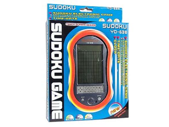 Sudoku Handheld Electronic Game with Touch Screen