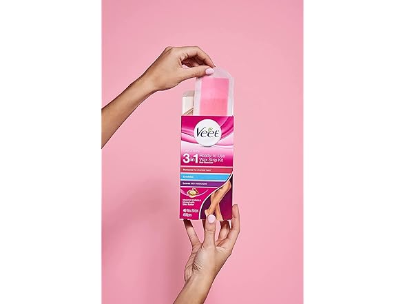 Veet Leg Body Hair Remover 40 ct 3 Pack