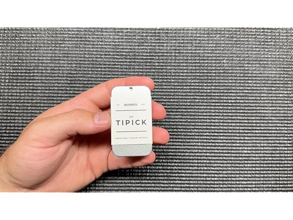 World's Smallest Titanium Toothpick