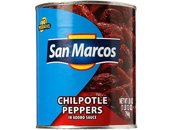San Marcos Chipotle Peppers in Adobo Sauce, 28 oz
