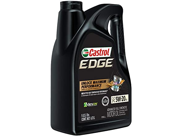 Castrol Edge 5W-20 Synthetic Motor Oil, 3pk
