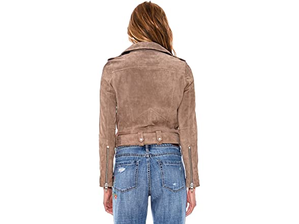BLANKNYC Women`s Cropped Suede Jacket