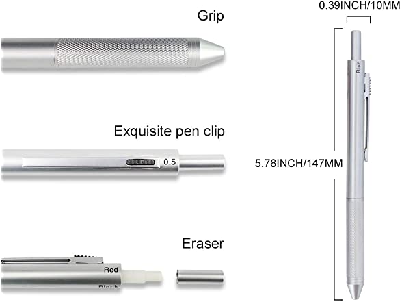 4 in1 Multi-Function Ballpoint Pen