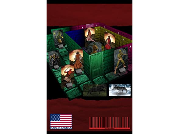 Plastic RPG Miniature Pawns