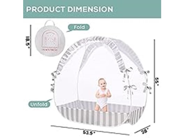 Baby Crib Tent Safety Net