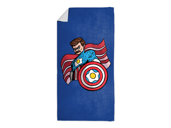 Captain Swanson Beach Towel