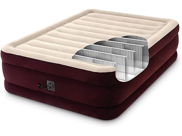 INTEX Dura-Beam Queen Raised Air Mattress