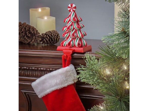 NationalTree Company Red Stocking Holder