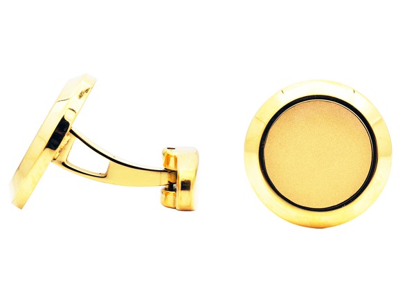 Mens Circular Cuff Links
