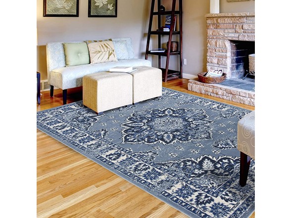 Vintage Medallion Design Rug
