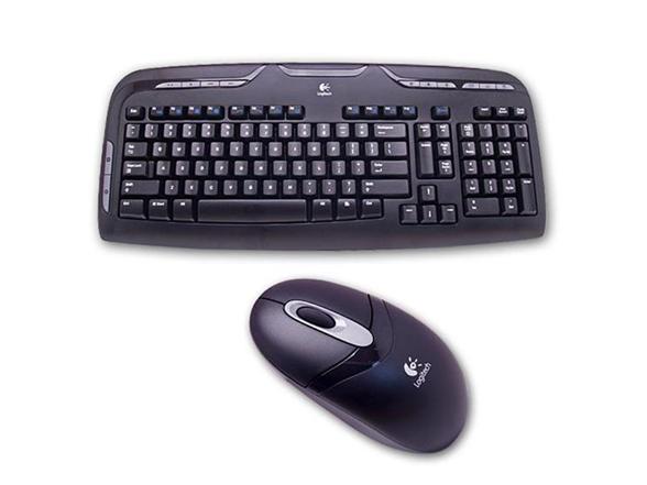 Logitech EX110 Wireless Keyboard & Optical Mouse