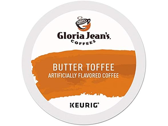 Gloria Jean's Butter Toffee Coffee 24ct