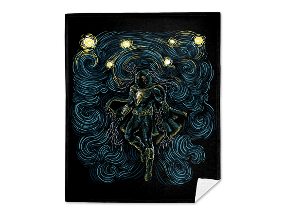 "Starry Adam" Mink Fleece Blanket