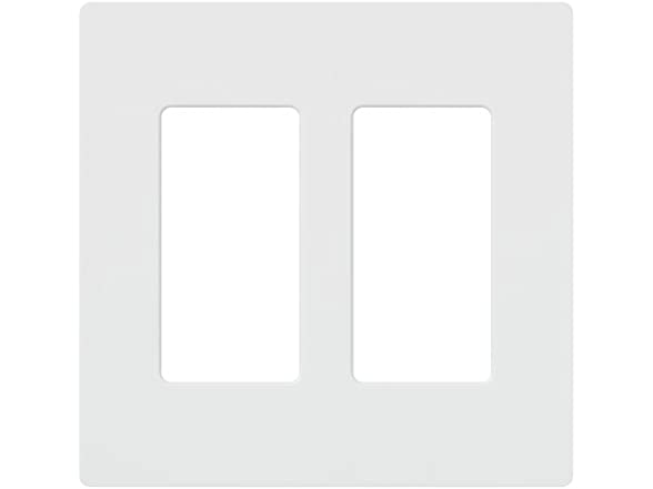 LUTRON CW-2-WH 2-GANG CLARO WA