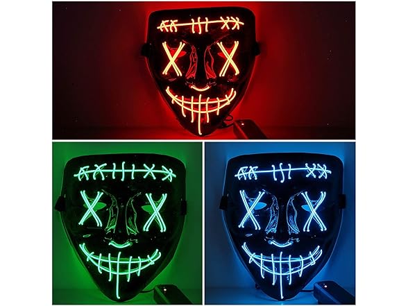 [3 pieces] Horror Mask X Eye Scar Mask