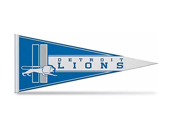 Rico Industries NFL Detroit Pennant