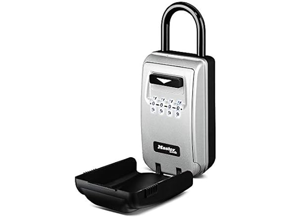 Master Lock Master Lock Black Portable Key Lock Box