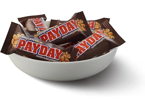 Payday Snack Size Bars Chocolatey 3lb