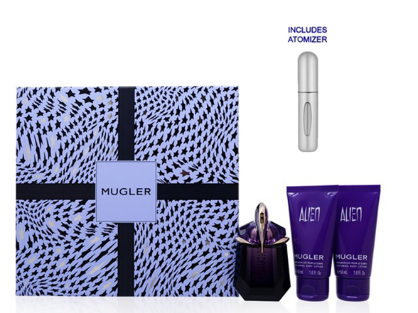 Thierry Mugler Alien 3PC Set w/Travel Atomizer