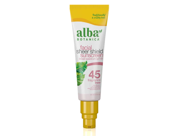 Alba Facial Shield Sunscreen SPF 45 3 PK