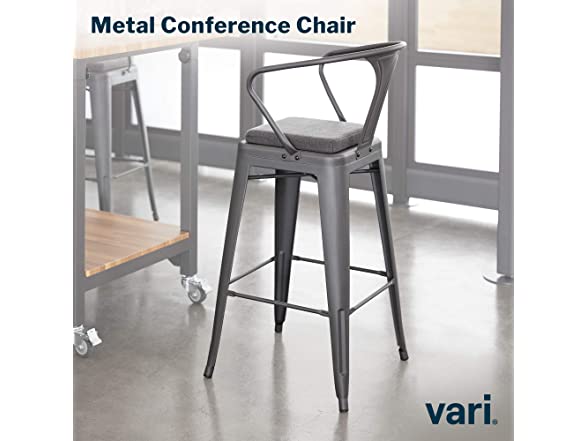 Vari Metal Conference Chair