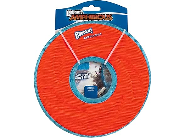 Chuckit! Amphibious ZipFlight Floating Flying Disc