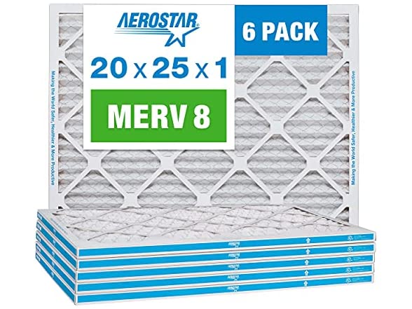 Aerostar Merv 8 Pleated Air Filter