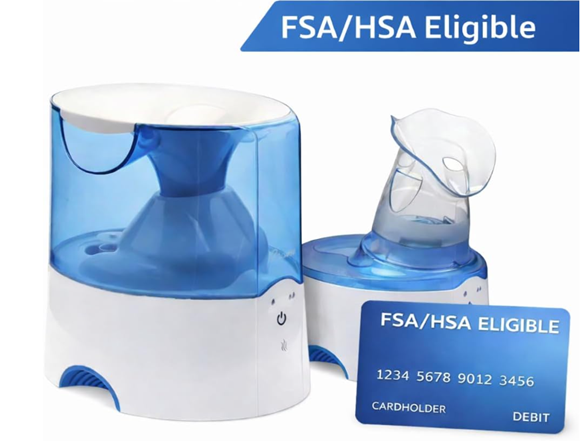 Crane 2-in-1 Humidifier and Steam Inhaler