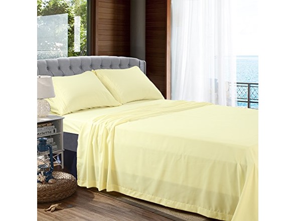 BLC Bed Sheet Set Microfiber 3 Piece Sheet