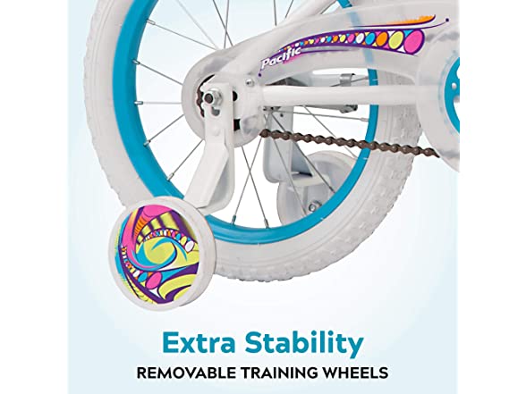 Pacific Cycle Twirl Kids Bike, 16-Inch Wheels