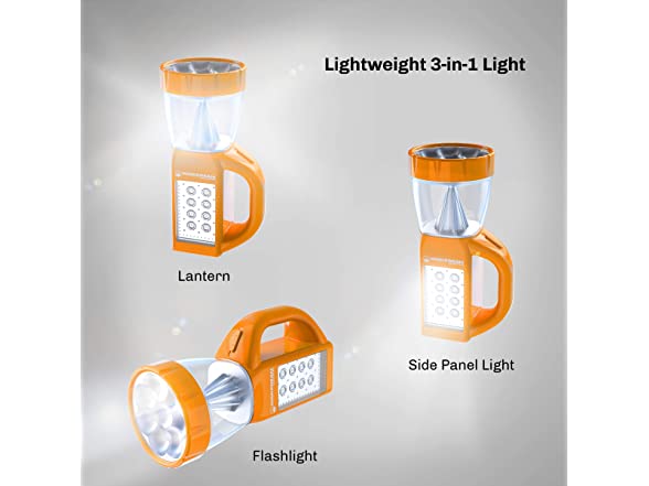 LED 3-in-1 Lightweight Lamp