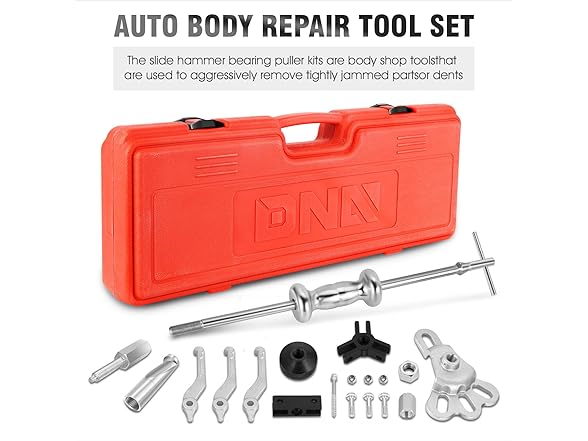 DNA MOTORING 8-Way Slide Tool Kit