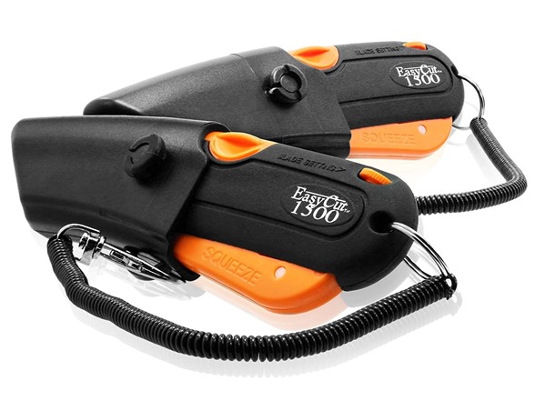 EasyCut Box Cutter with Squeeze Trigger