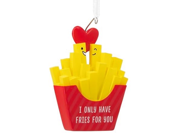 Hallmark I Only Have Fries for You Ornament