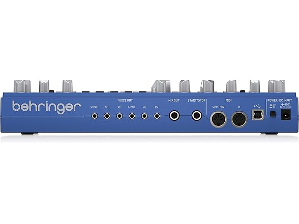 Behringer RD-6-BU Analog Drum Machine - Blue