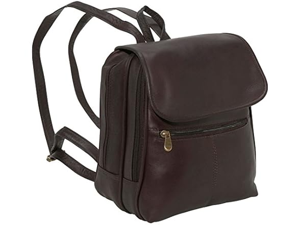 Le Donne Leather Organizer Backpack/Purse