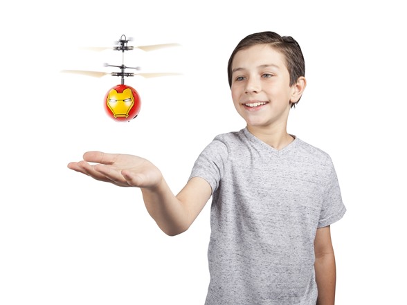 Marvel Avengers Iron Man IR UFO Ball Helicopter