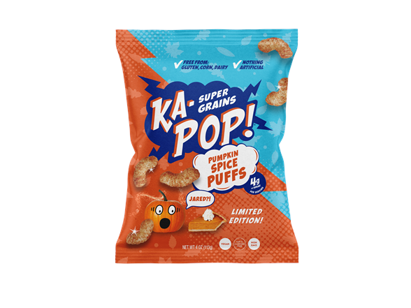 Ka-Pop Puffs 4 oz. 6 Pack - Pumpkin Spice
