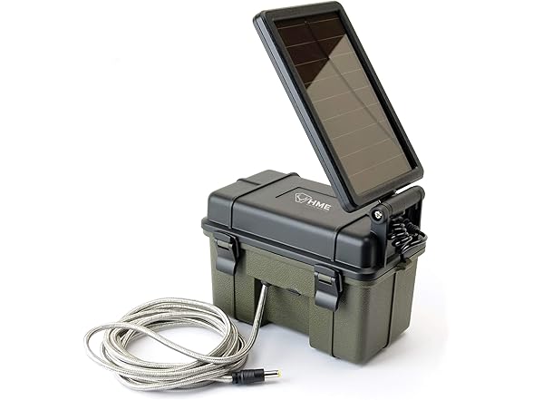 HME Trail Camera 12V Solar Auxiliary Power Pack