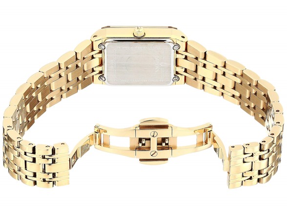 Bulova Quadra Gold-Tone Women's Watch