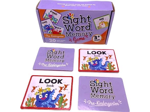 Urban Supply Sight Word Memory Game