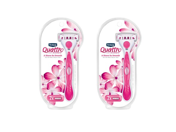 2 PK Quattro for Women Razor