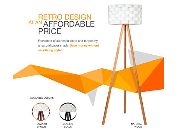 Brightech - Bijou Tripod Floor Lamp…