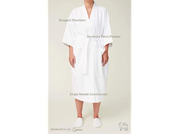Monarch Chamois Kimono Hotel Robe