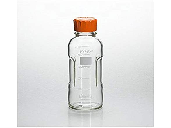 Pyrex Slimline Media Bottle Easy Pour Corning Glass