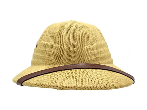 Pith Safari Beige Hat Costume